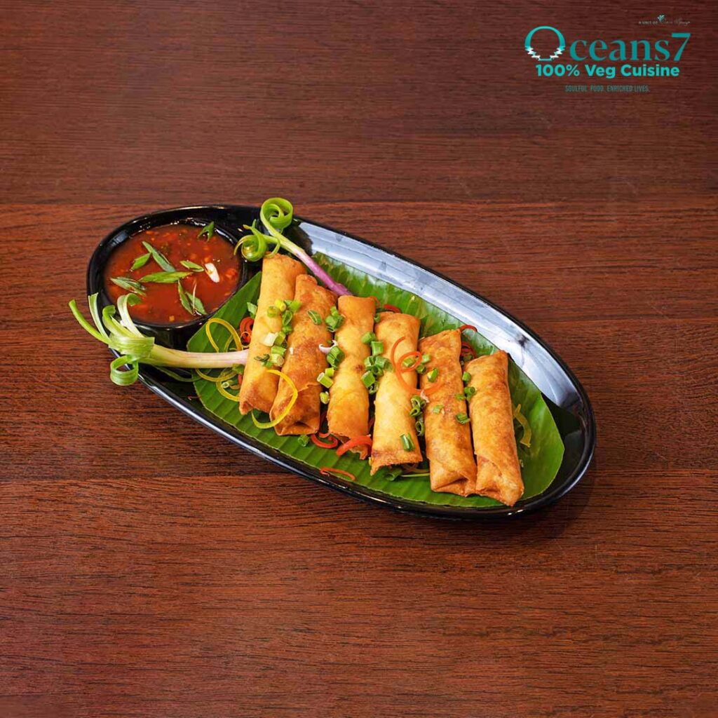 Veg Spring Rolls - OCEANS 7